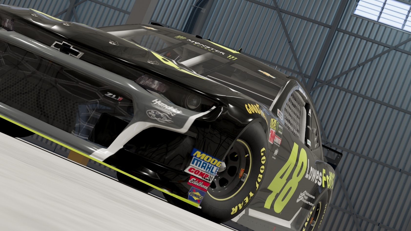 WIP - 2018 MENCS NASCAR Paint Schemes | BeamNG