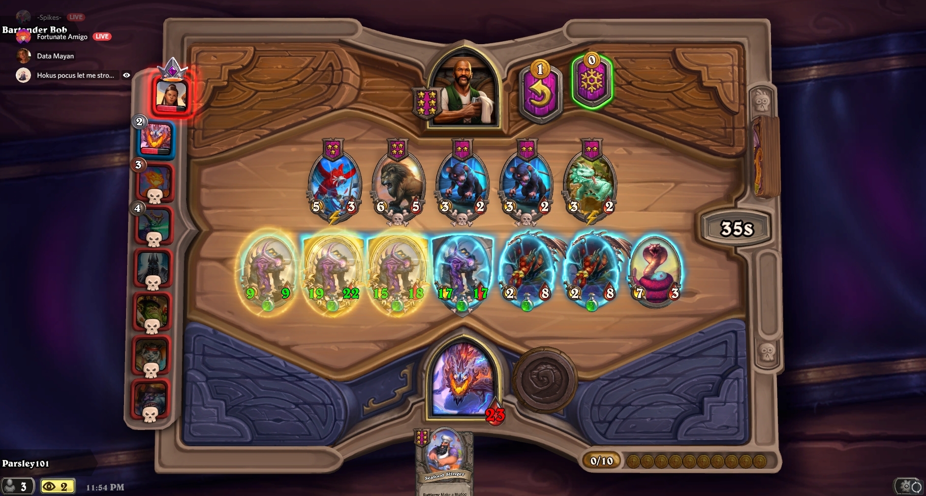 Just wanted to share this insane board i managed to nab : r/BobsTavern