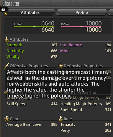Why Are Stats Always Dimensionless Numbers? : r/ffxiv