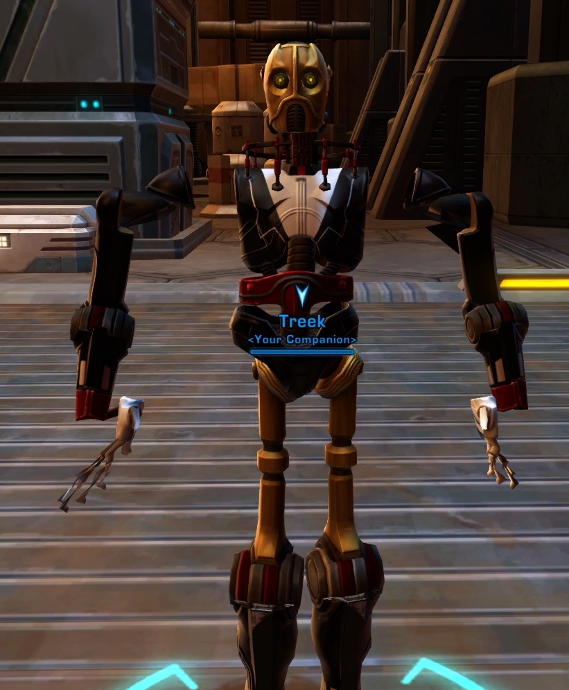 I'd like to introduce you to my Ewok companion Treek - Bug Reports ...