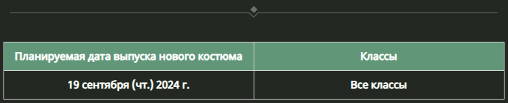 Новый костюм «BD9» | 4Game