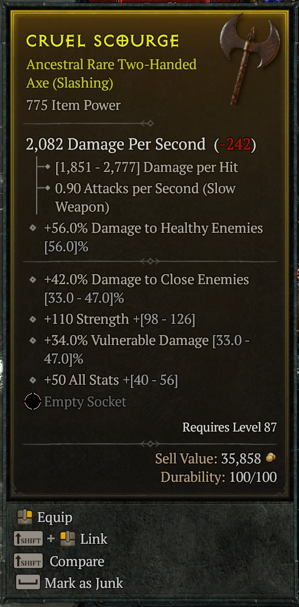 2h Axe Crit/vuln/close/str - Topic - d2jsp