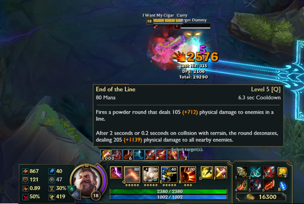 Rageblade on Graves? : r/GravesMains