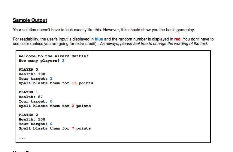 Overview Time to make a game - a game that will fully | Chegg.com