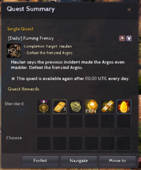 [Game Play] Dailies for Caphras Stone in Valencia Territory