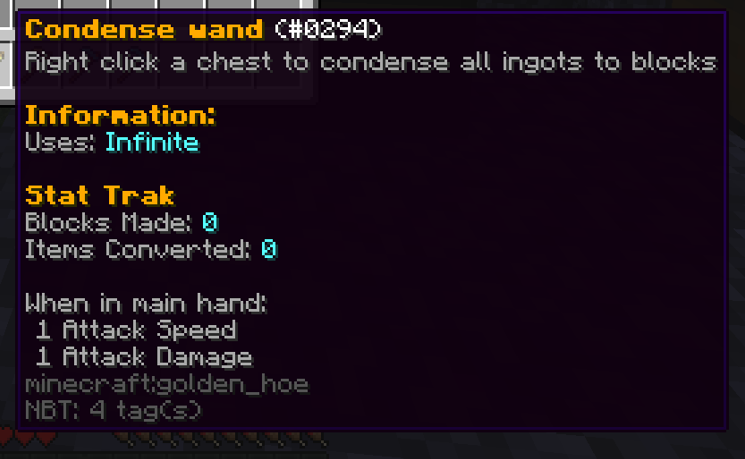 Multiwands 4 wands | Sellwands, Condense wand, Build wand, destroy wand ...