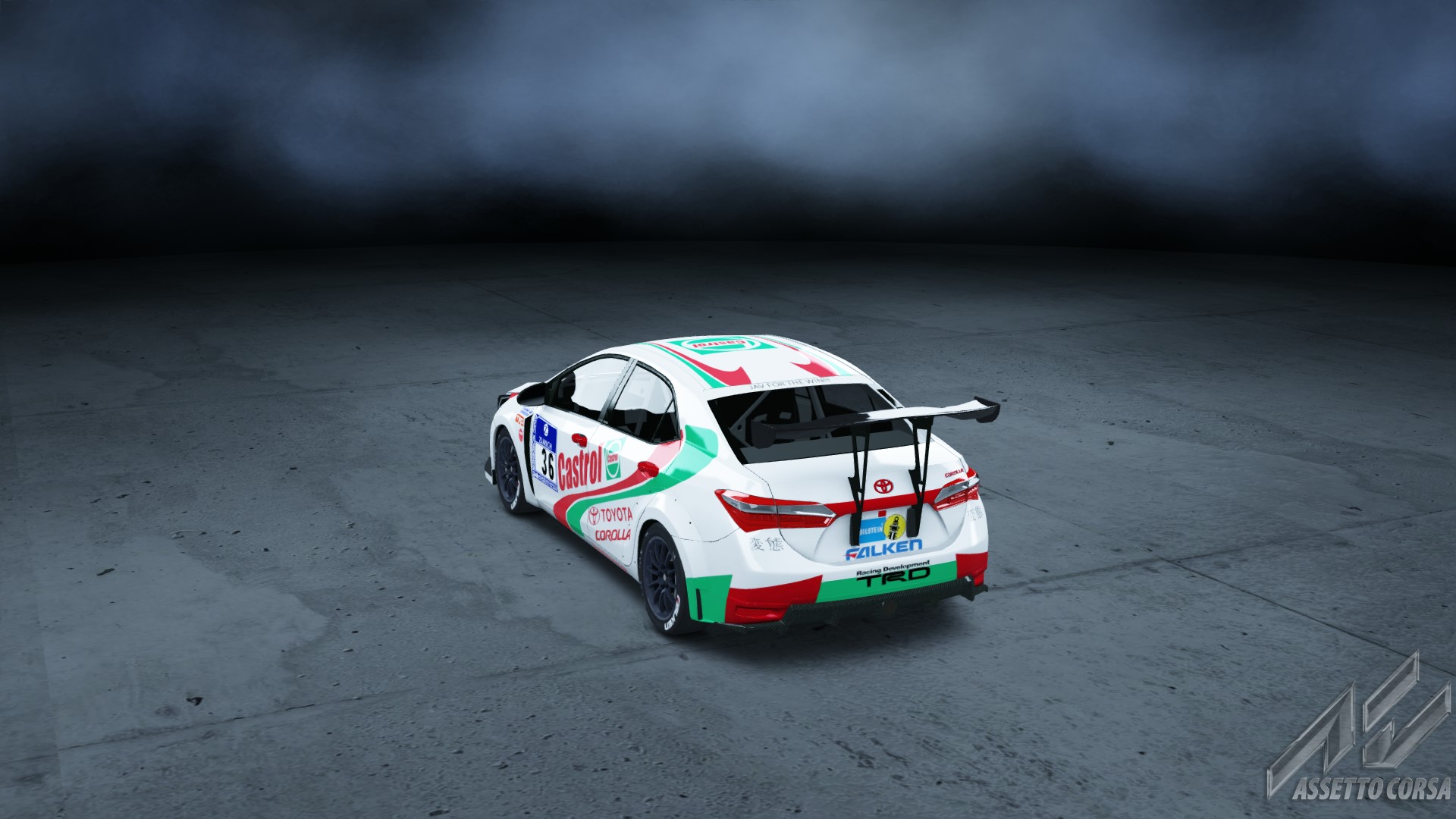 Toyota Altis VLN: Tom's Castrol #36 | OverTake.gg (Formerly RaceDepartment)