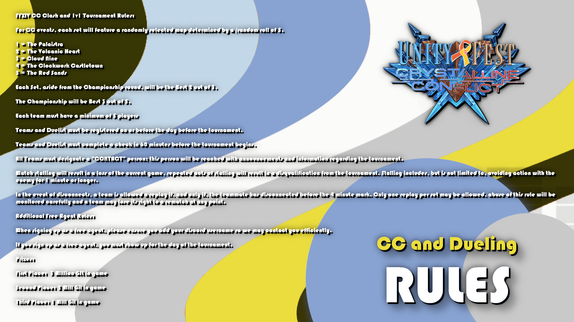 UNITY FEST CC CLASH - Challonge