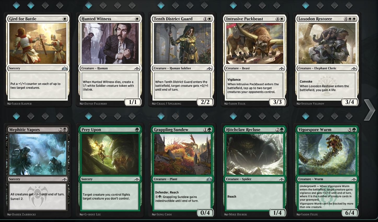[GRN Competitive Draft] The Selesnya Draft deck to save my dwindling ...