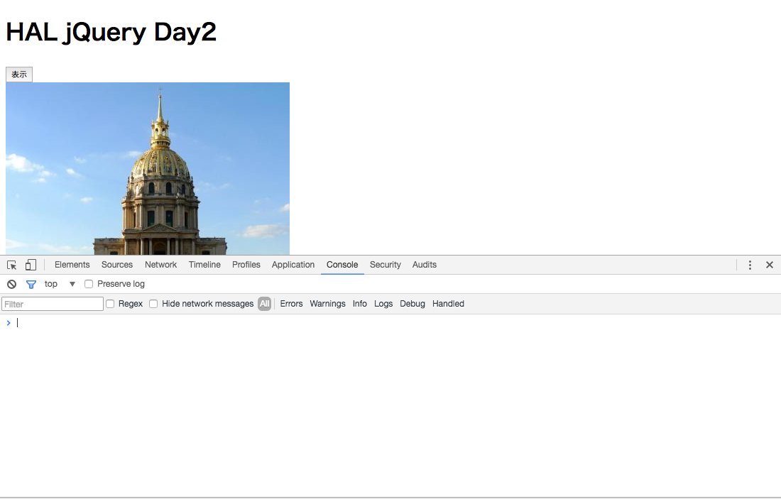 jQuery Day 2 by wireframeslayout on CodePen