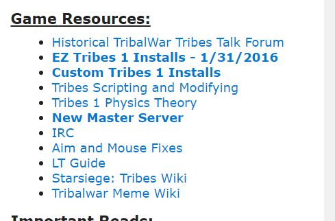 Tribes 1 : r/Tribes1