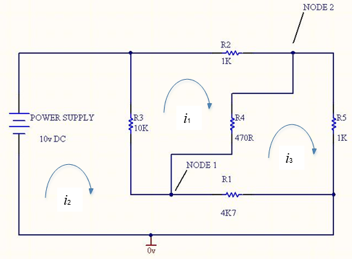 Solved Calculate the theoretical voltage at each node of the | Chegg.com