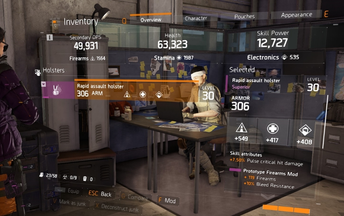 L30 Caduceus (High end assault rifle) dropped for me today : r/thedivision