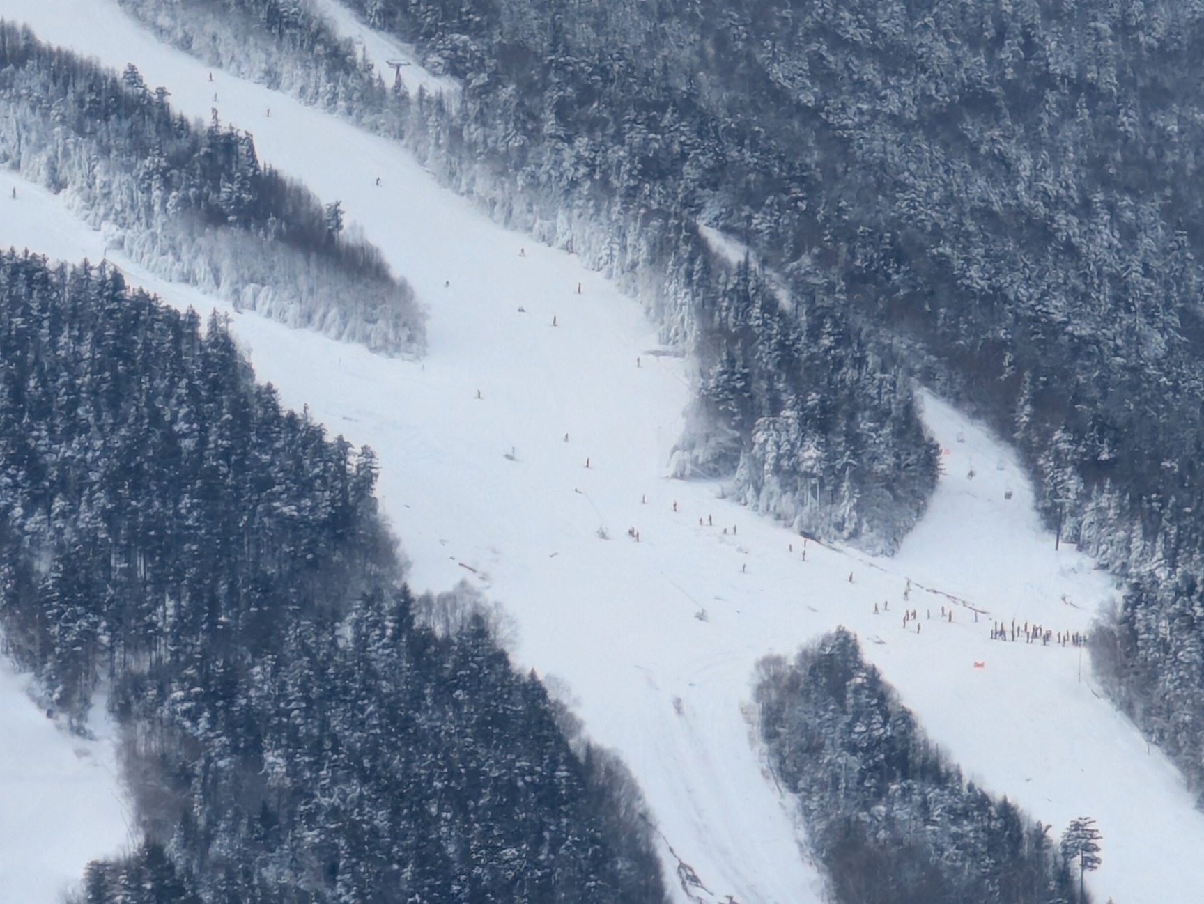 A very snowy climb to The Scaur in Waterville Valley | New England ...