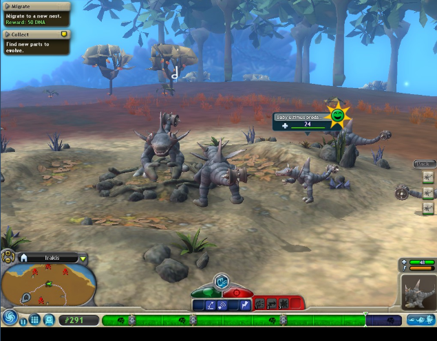 I found this weird glitch : r/Spore