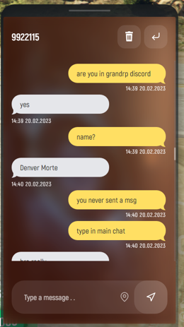 Rejected - Scam / 13515 | Grand Role Play | Forum