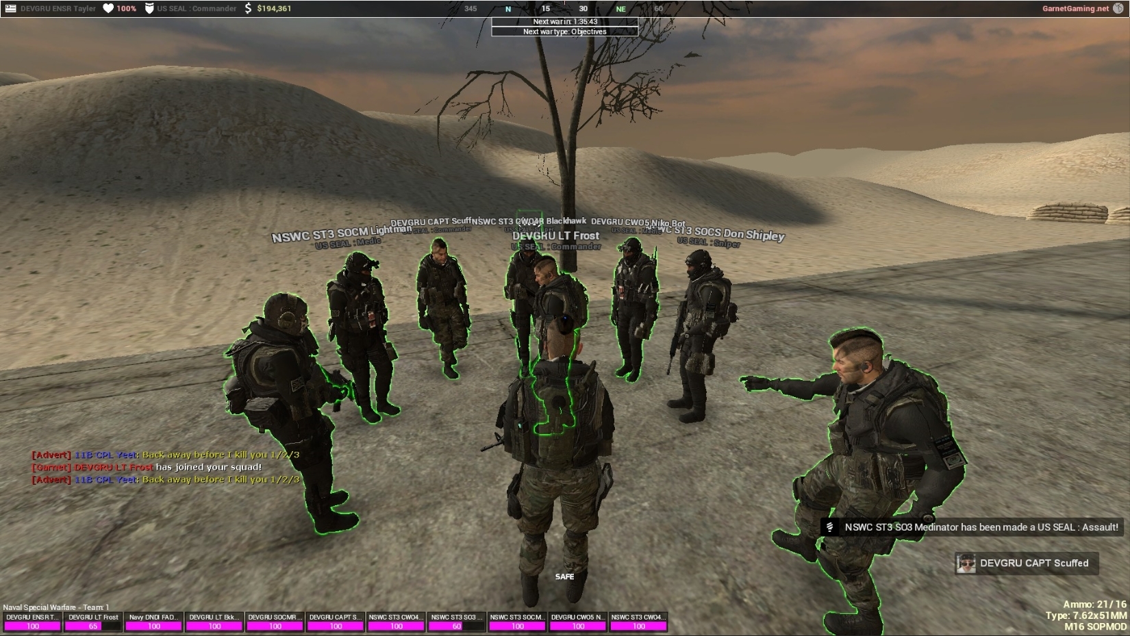 [Official] MilitaryRP Screenshot Thread - The Playground - Garnet Gaming