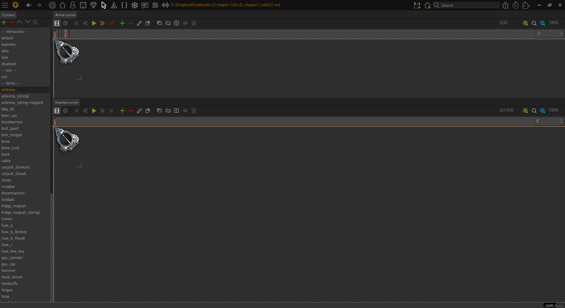 Change Cursor To Item And Afterwards Back To Normal