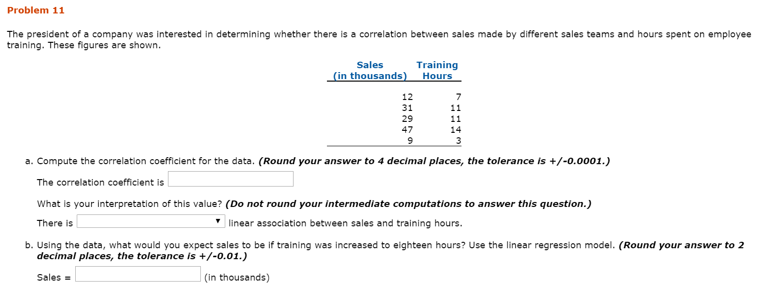 Solved Problem 11 The president of a company was interested | Chegg.com