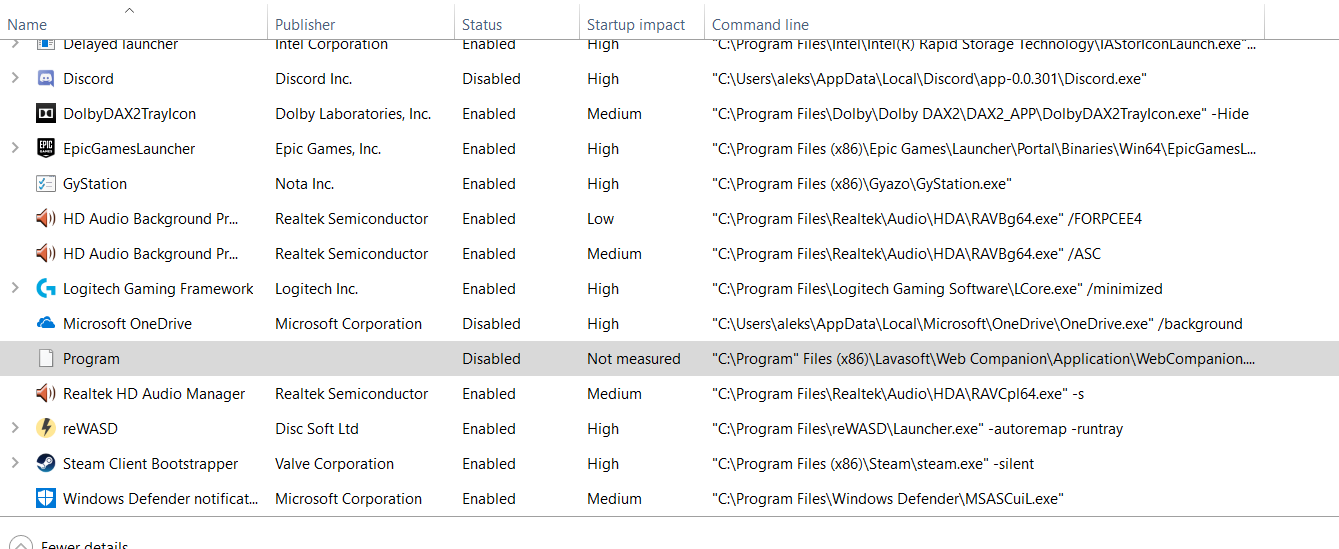 I have a seriously shady hidden startup program from a PUP (Lavasoft Web Companion) I ...