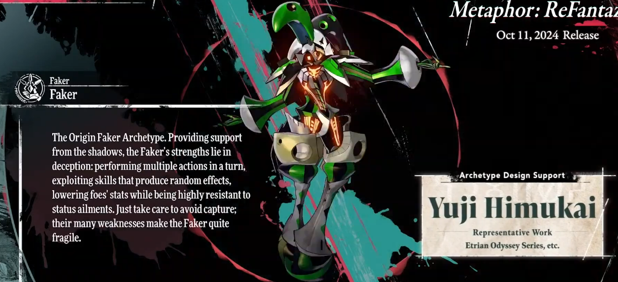 Favourite archetypes so far : r/MetaphorReFantazio