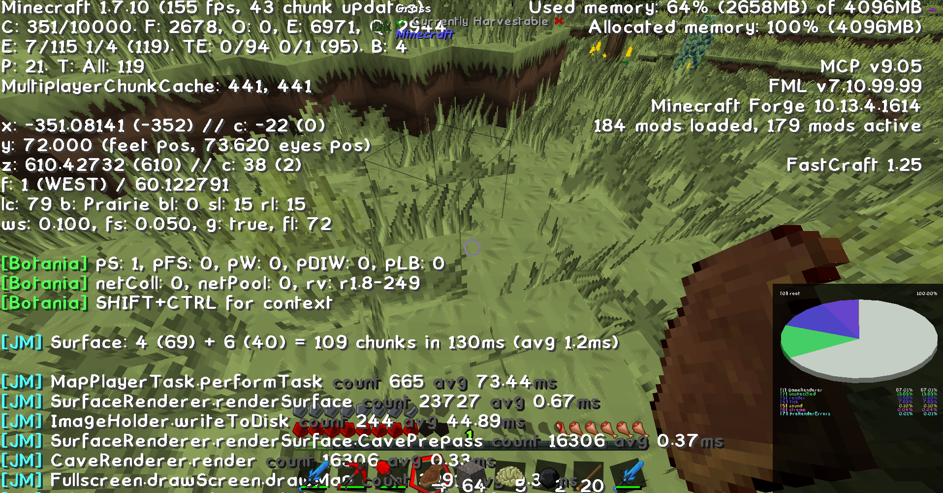 FTB Infinity Evolved, game feels choppy with high FPS & Sphax x64/x32 ...