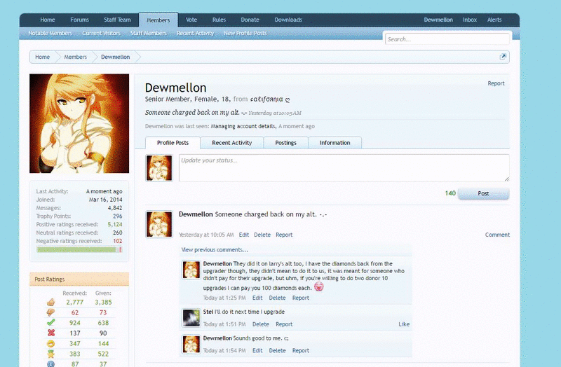 How to make clickable signatures: | Skyblock Official Site