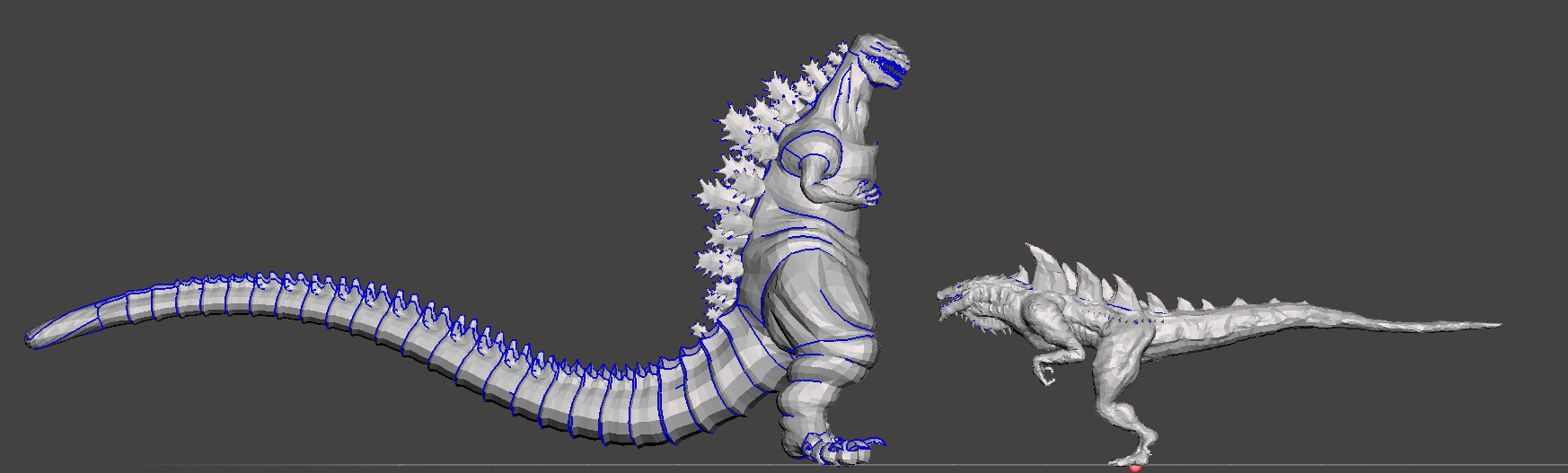 Zilla Jr V Arex Battle In Nyc By Gabetke Godzilla Zilla Jr. Vs.