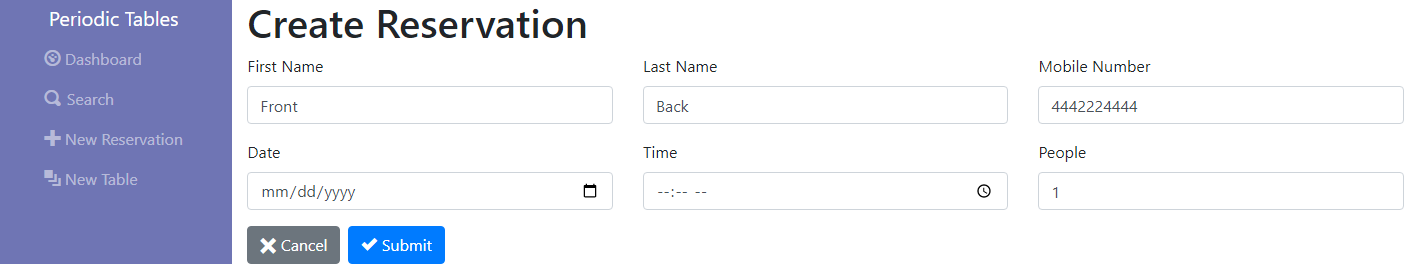 GitHub - Henryvichen/Restaurant-Reservation