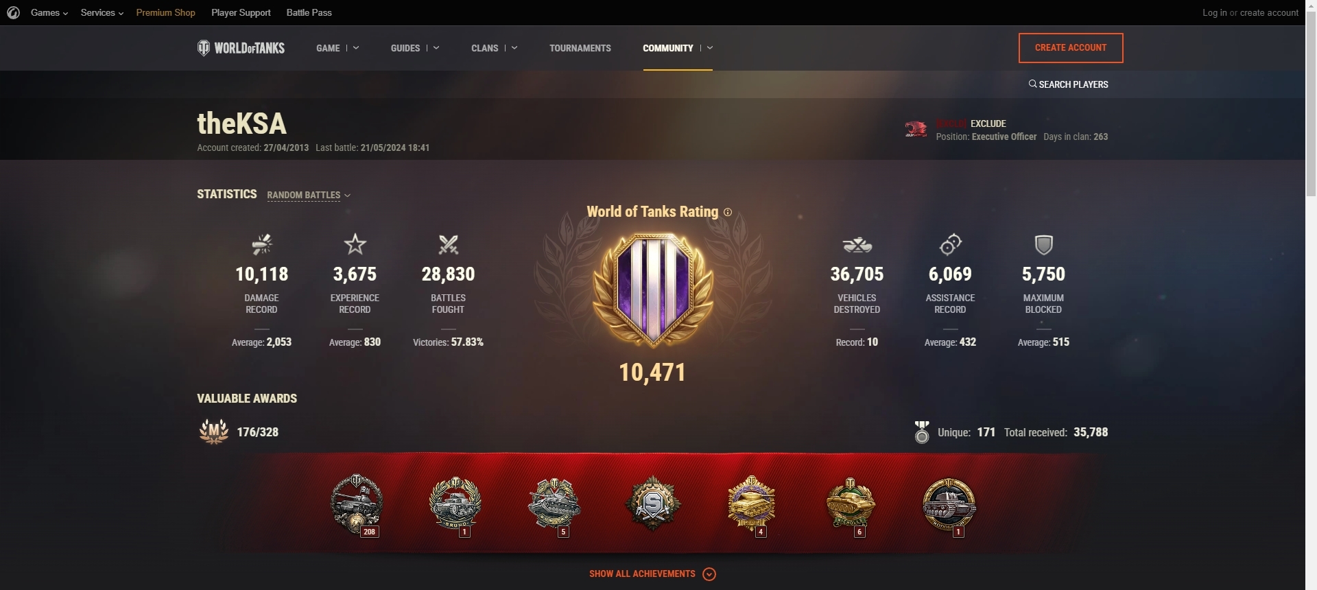 WoT: Updated View of The Player Profile Of The Game Website - The ...