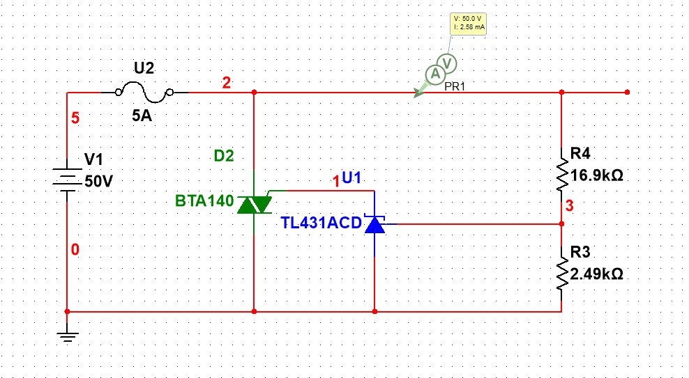 voltage - Crowbar circuit with TL431 help - Electrical Engineering ...