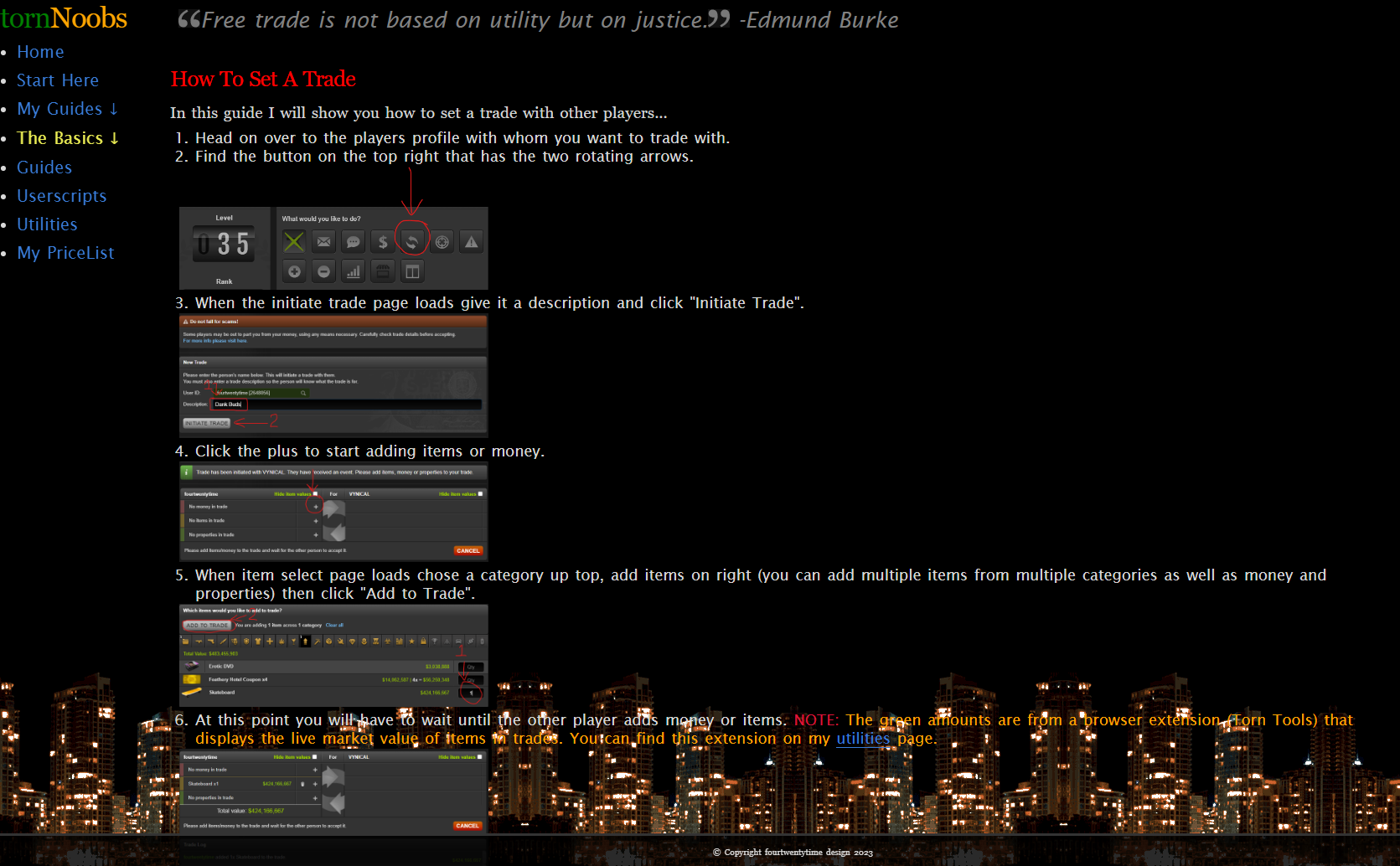 [Website] tornNoobs | A starting place for noobs. | Tools & Us… | TORN