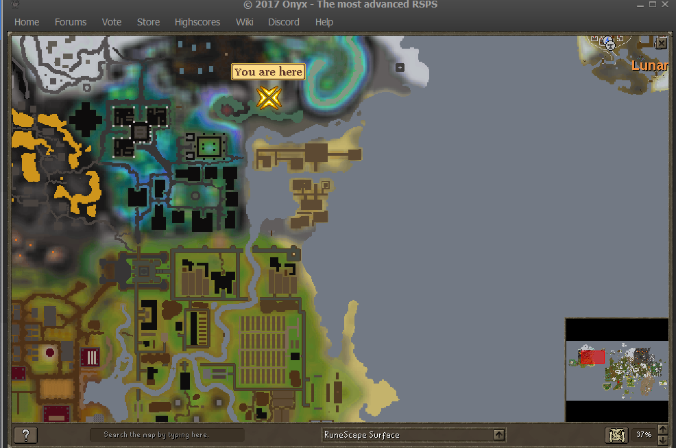 [718] OSRS Map HD Water Plane | Rune-Server