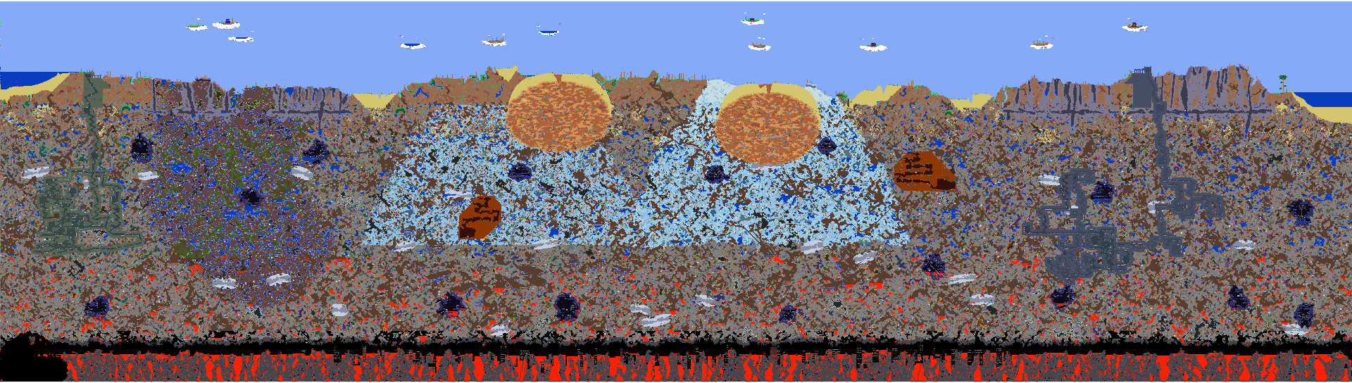 World I just Created : Terraria