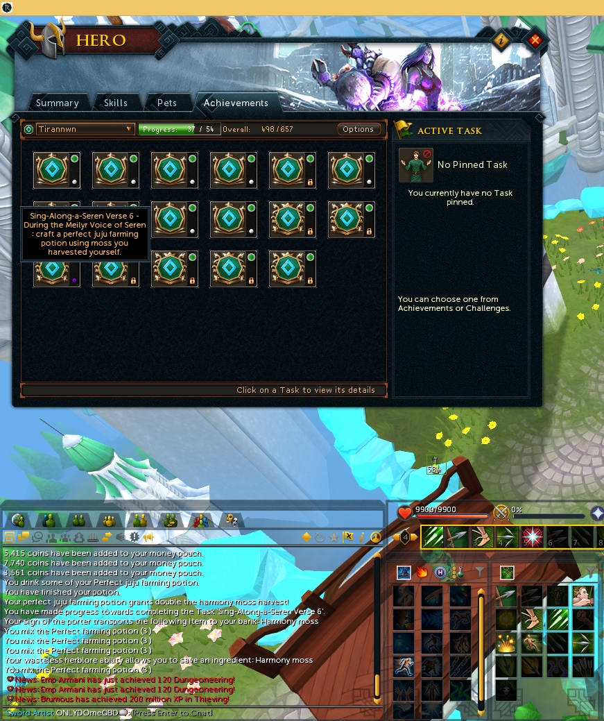 (Zoom in. Voice was active at the time )Sign of porter Bugs Sing-Along ...