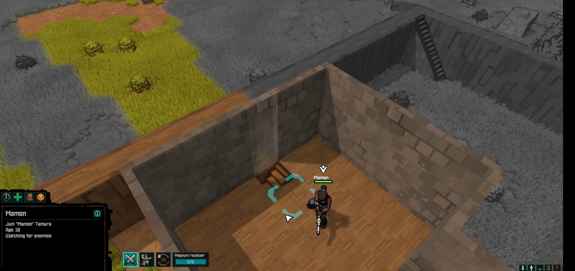 v0.1.4-RC2 Pawns refusing to build stone wall next to stairs