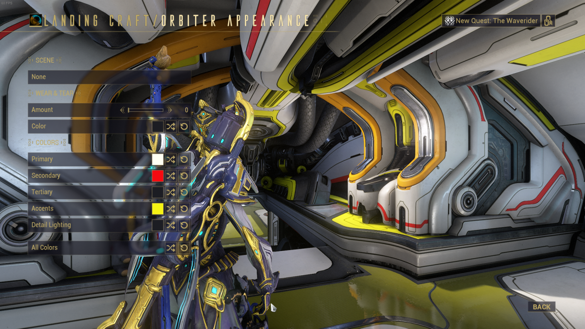 Orbiter Color Region Bug Art And Animation Warframe Forums