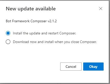 Cannot login to Bot Composer, login icon missing · Issue #9105 · microsoft/BotFramework-Composer ...