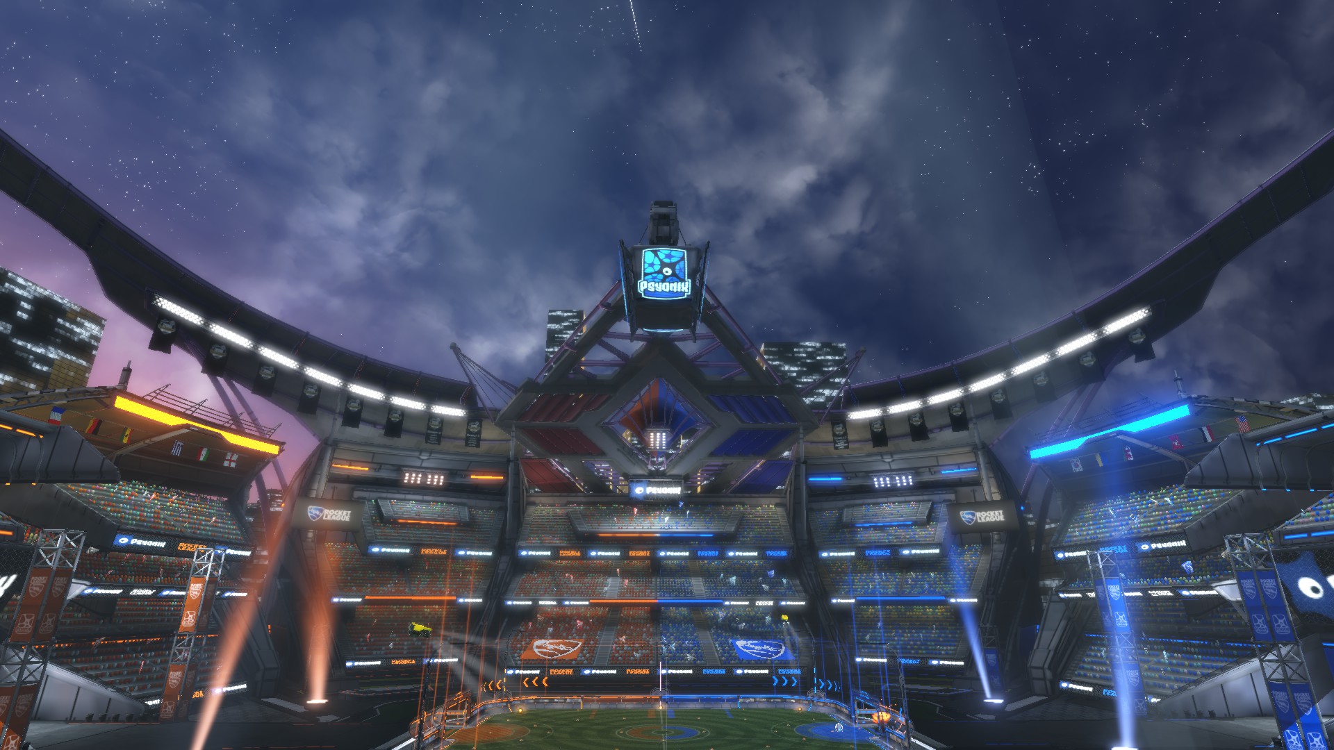 The structure of Champion's Field forms the Grand Champ logo. : r ...