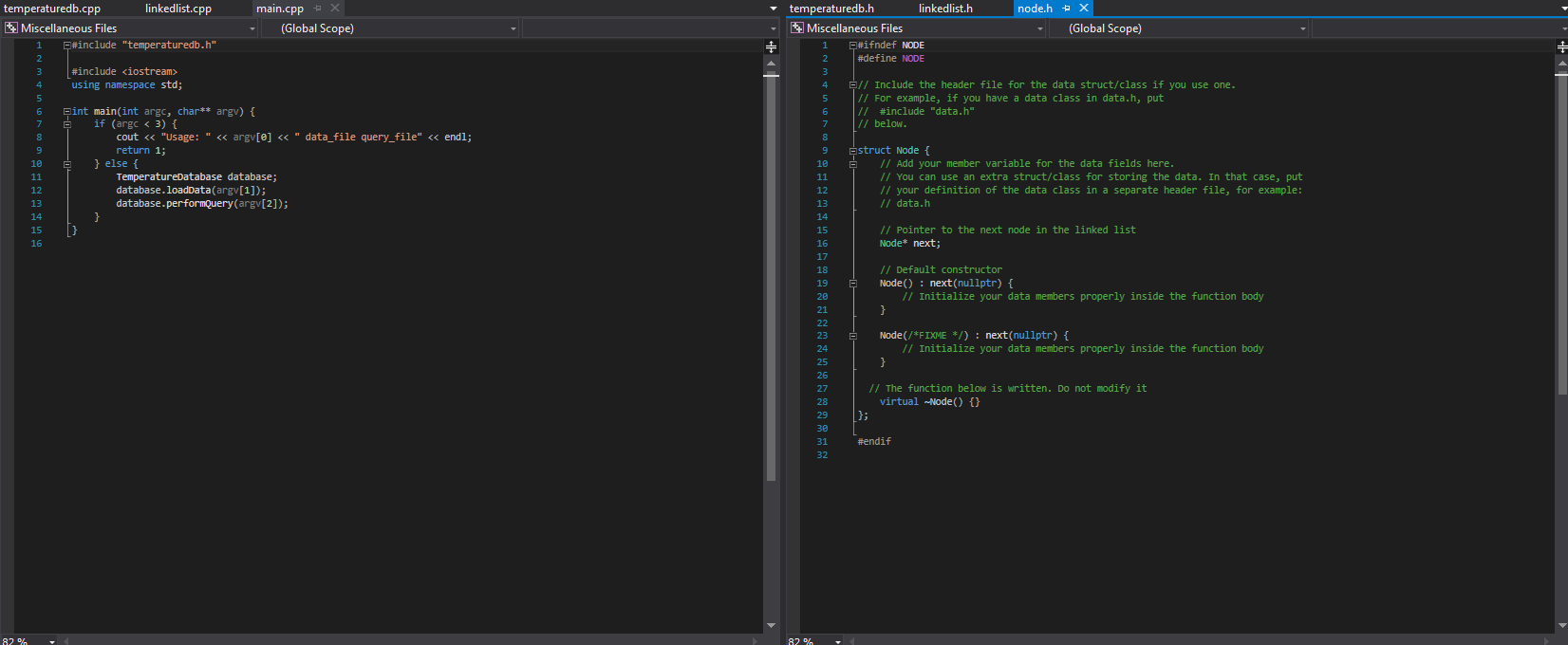 Solved Temperature Queries (Part 1) In parts 1 and 2 you | Chegg.com