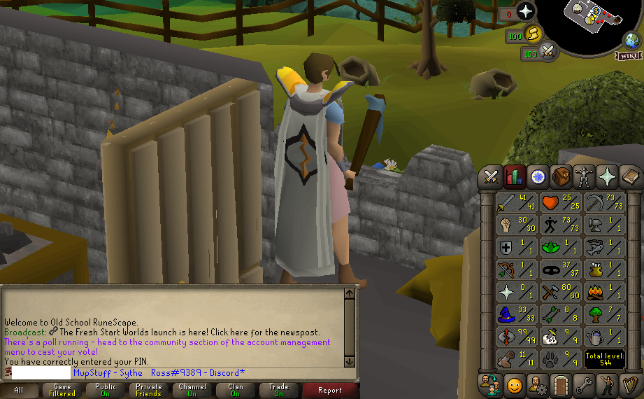 Selling Unique Starter HCIM/IM | 99 Runecrafting! 99 Agility! 99 Mining ...