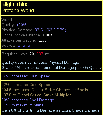 Archmage Wand Graveyard Crafting Guide : r/pathofexile