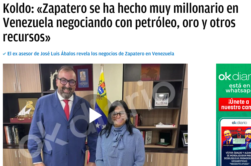 Cuando detengan a ZP, ¿también será por su petróleo? - Forocoches