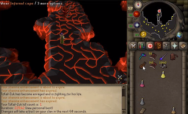 FIRE CAPE/1-31PRAY FIRE CAPE/INFERNAL CAPE [ACB & TBOW] - Inferno's ...