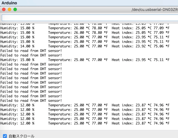 Nefry BTでGrove 温湿度(DHT11)センサーを使うメモ #nefry - Qiita