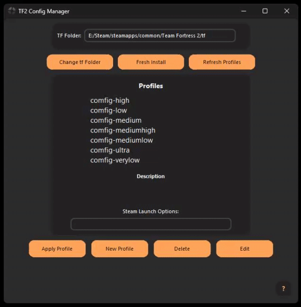 TF2 Config Manager Modding Tool for Team Fortress 2 | TF2 Modding Tools