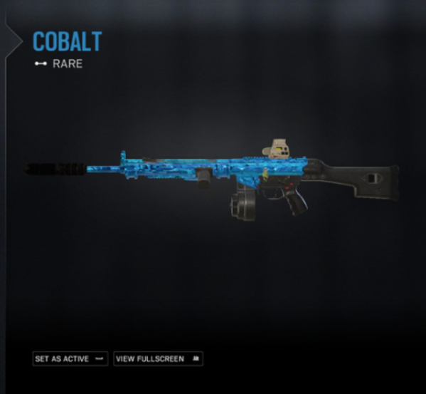The Cobalt skin for IQ's G8 doesn't cover the entire gun. : r/Rainbow6