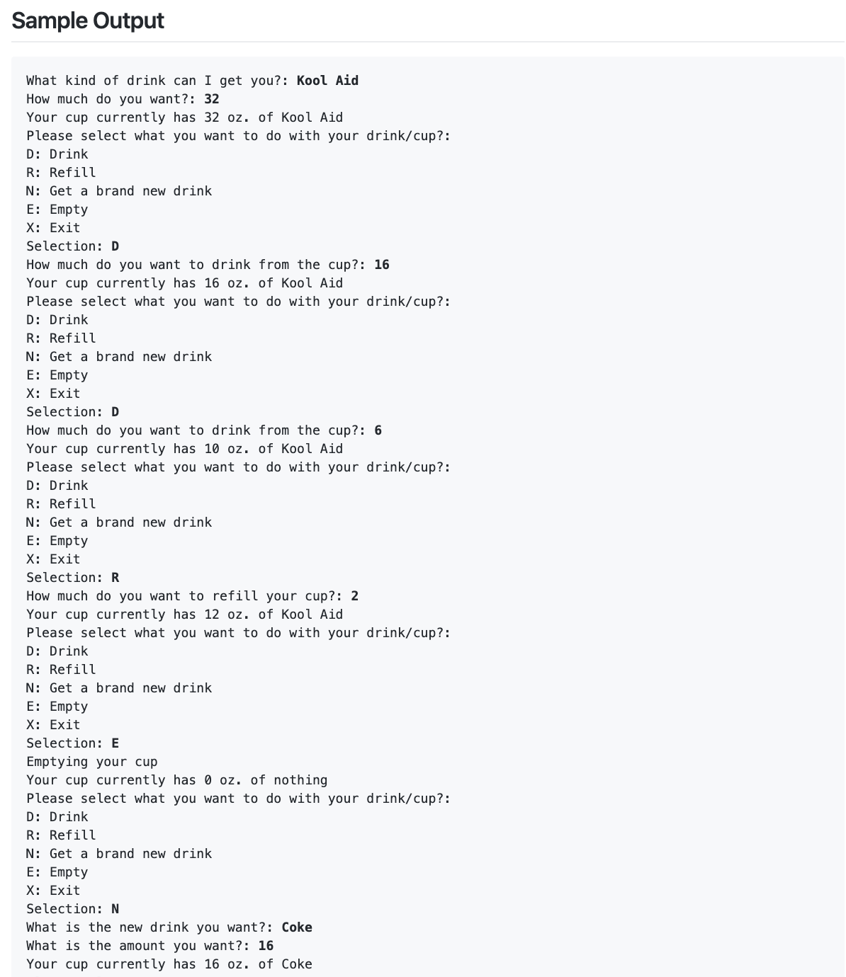 Solved cup.hpp Initial commit 5 days ago 5 days ago main.cpp | Chegg.com