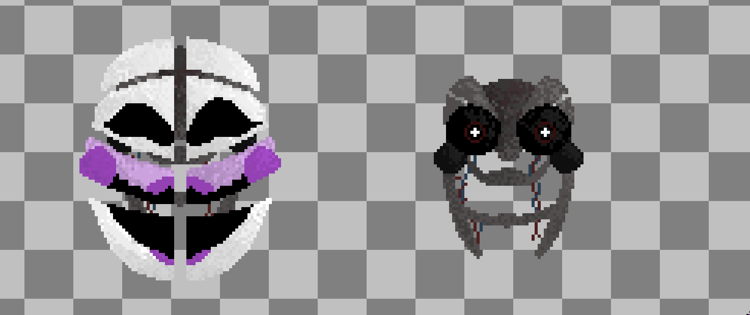 WIP Funtime Puppet Sprite! : r/fivenightsatfreddys