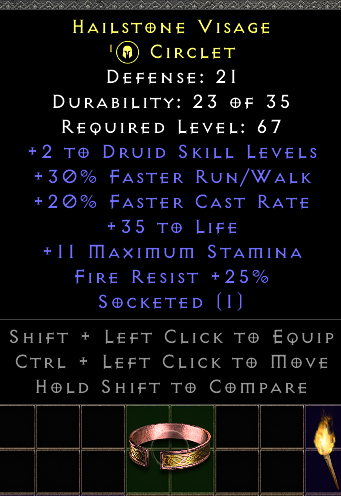 Druid Pvp Circlet - Topic - d2jsp